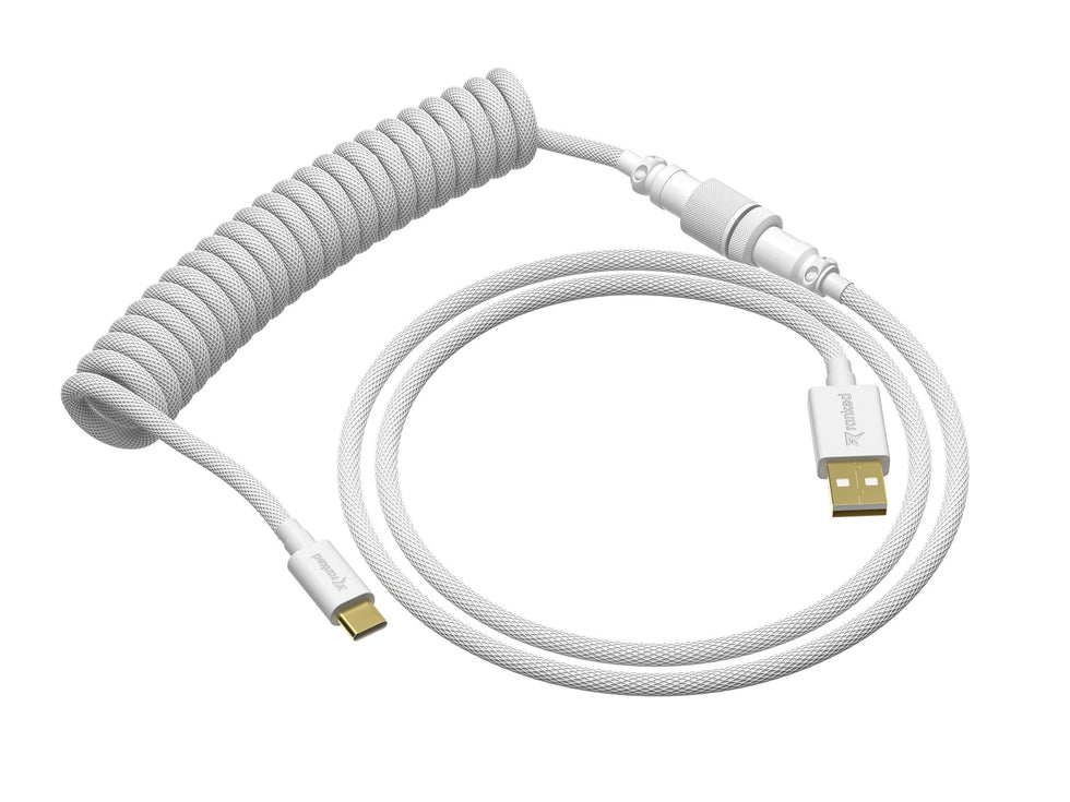 Coiled Keyboard Cable | 5-Pin Aviator Connector – Ranked