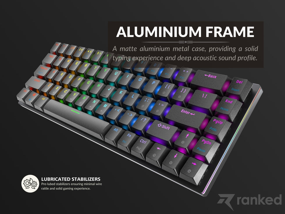 Guardian g65 Low Profile Mechanical Gaming Keyboard - [ANSI US] – Ranked