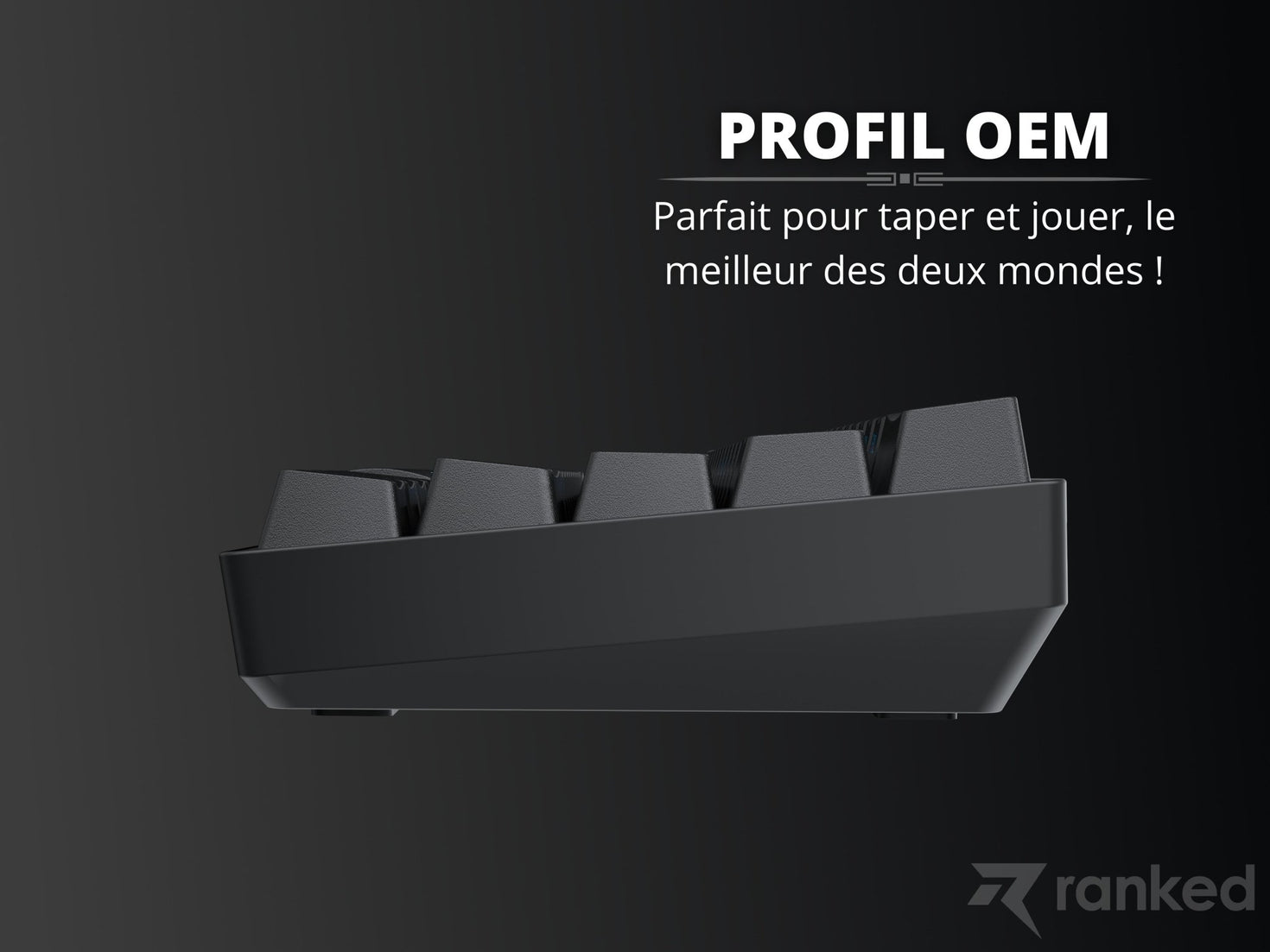 Nova n60 Mechanical Gaming Keyboard - [ISO FR] – Ranked