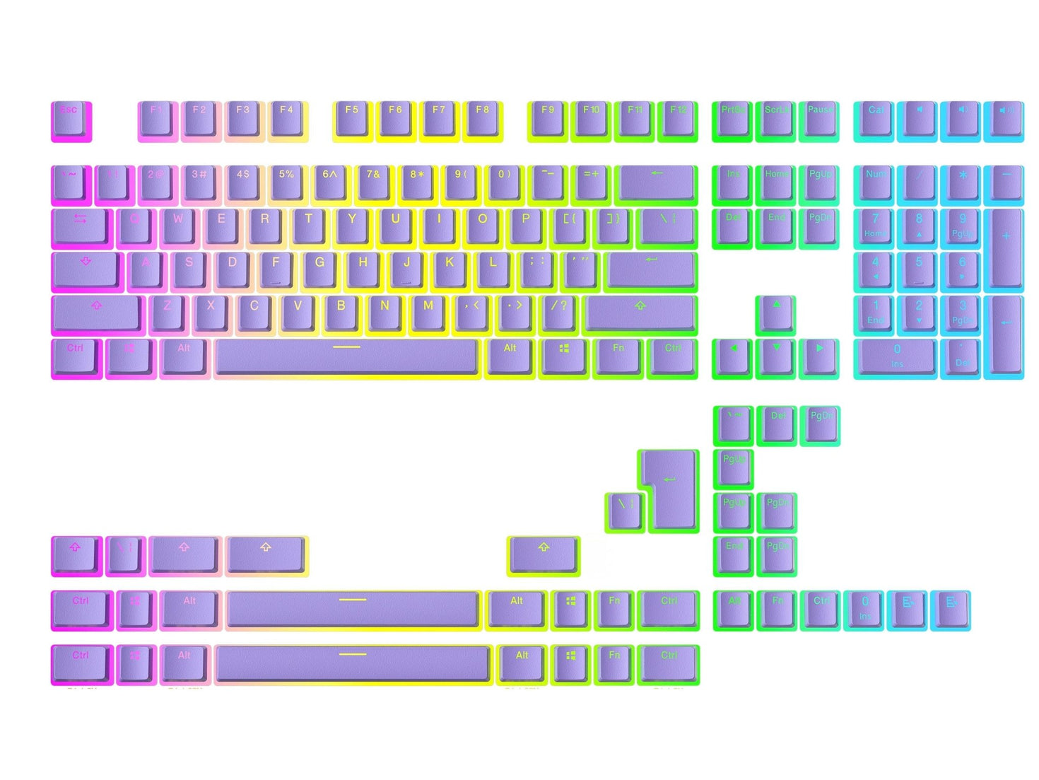 Pudding Keycaps v2 (145 Keys ) – Ranked