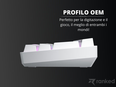 Supernova s60 Mechanical Gaming Keyboard - [ISO IT] – Ranked